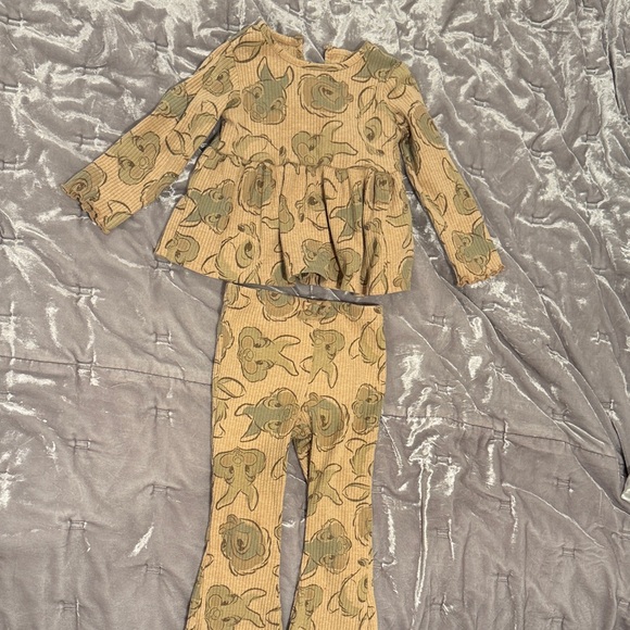 Disney | Matching Sets | Disney Bambi Kids Matching Set Tan And Green ...